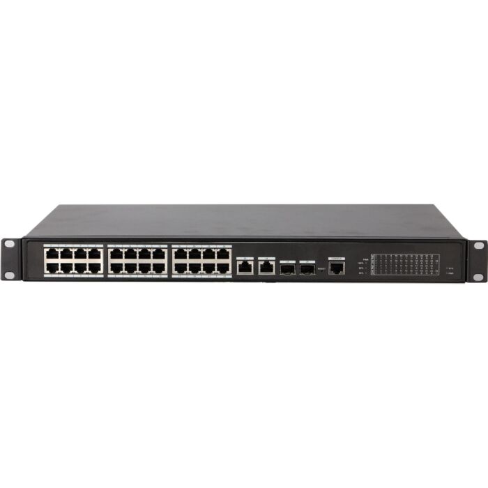 High Power 24 Port PoE+ Plus Switch