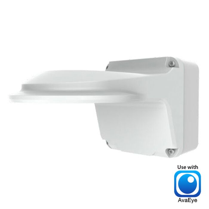 Wall Bracket with Junction Box for Small Dome Cameras by AvaEye