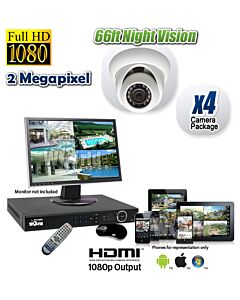 4 Camera Security System