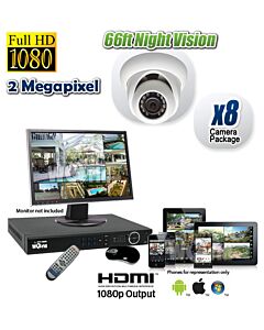 8 Camera Security System