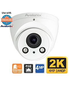 4MP (2K) IP Cameras and Security Camera Systems