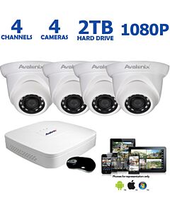4 Camera Security System