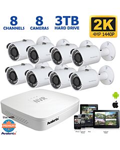 8 Camera Security System
