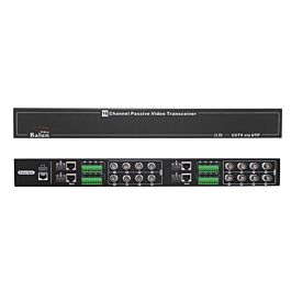 16 Channel Video Balun Transceiver, Passive HD