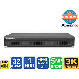 32 Camera 4K DVR XVR Hybrid