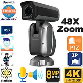 4K Ultimate Long Range Night Vision PTZ Camera, 40X Zoom