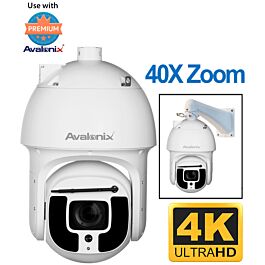 PTZ Camera 4K, 40X Zoom, Auto Tracking