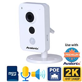 4mp 2K Resolution Professional Nanny Cam with 2-way Audio