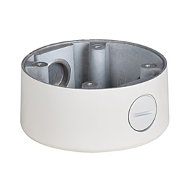 Small Junction Box for Dome Cameras - White