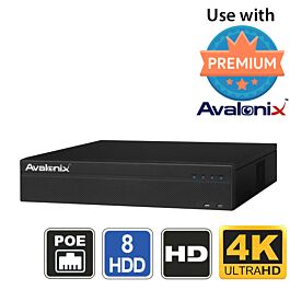 32 Channel 4K NVR H.265 PoE