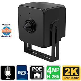 Pinhole Spy Camera, Mini PoE Camera with Microphone