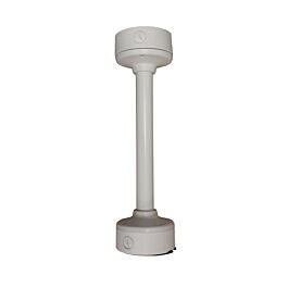 30" Pendant Mount for Security Cameras, Grey or White