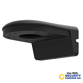 Wall Mount for Fixed Lens Dome Cameras by SCI, Black
