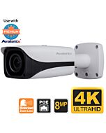 5X Motorized Zoom 4K Bullet Camera, 200ft Night Vision, AI Smart Camera