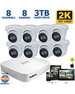 1080P 8 Camera IP Surveillance System