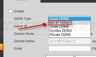 Free DDNS Setup for IP Cameras and NVR DVR Recorders